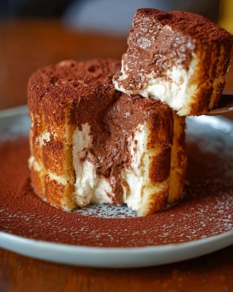 Charlotte chocolat tiramisu